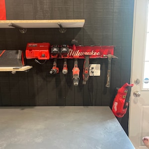 Milwaukee M18 Charger / Tool / Battery Holder / Organizer / Rack ...