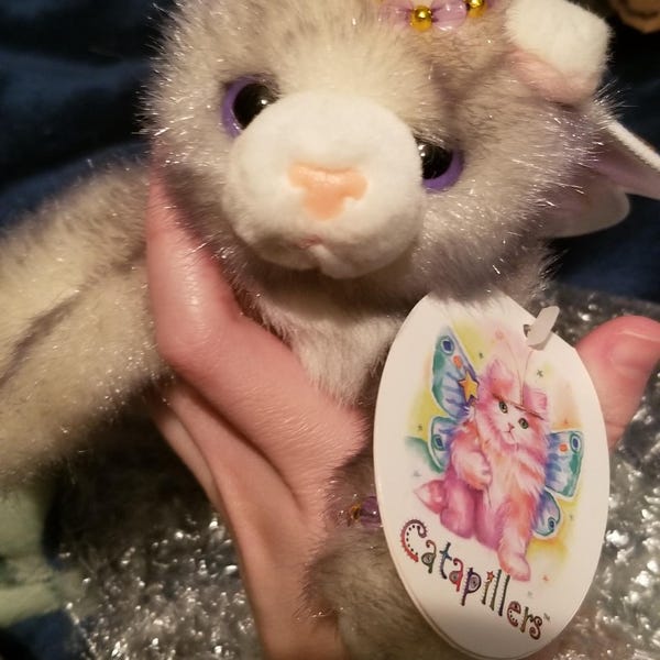 Vintage 1994 Puffkins STITCH FRANKENSTEIN 4" Plush Stuffed Animal Toy ...