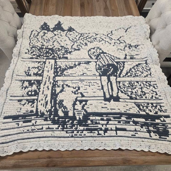 Semicolon Cat Mosaic Crochet Blanket PATTERN ONLY - Etsy