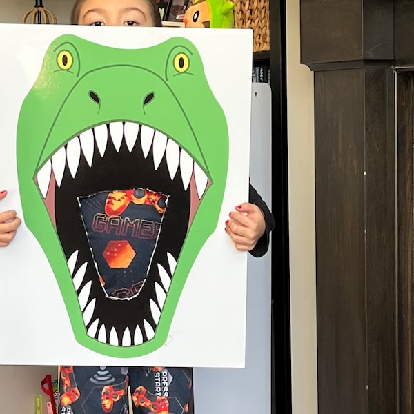 Dino Toss, Feed the T. Rex, Dinosaur Birthday Party, Dinosaur Game ...