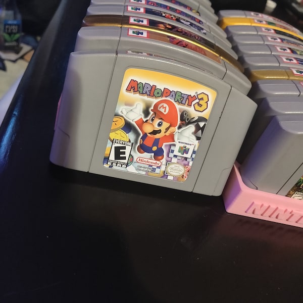 N64 Mario Party 3 Replacement Label Decal Sticker Nintendo - Etsy