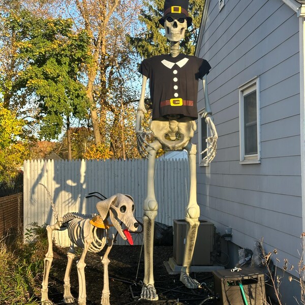 12ft Skeleton Thanksgiving Pilgrim Hat - Etsy