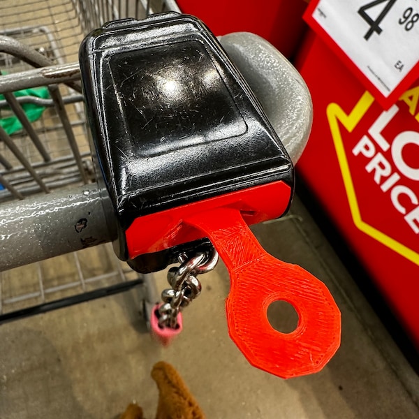 Canadian Cart Coin Keys, 3D Printed, Quarter, Loonie, Wallmart Cart ...