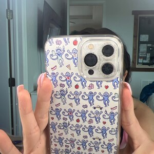 Pink Roller Rabbit Print Phone Case - Etsy