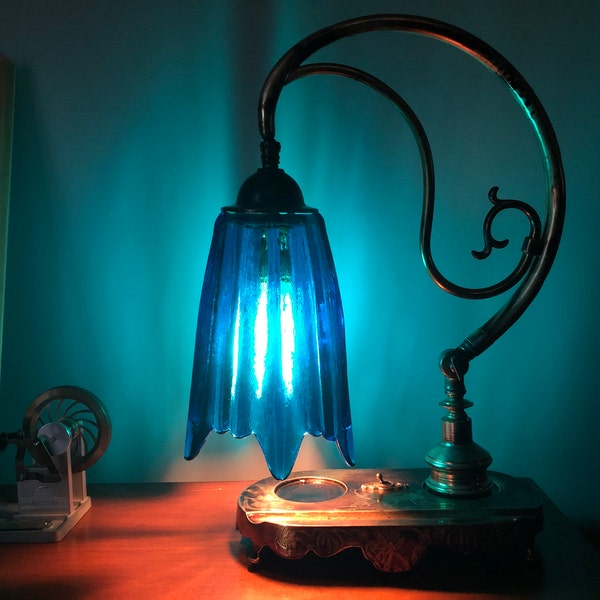 Vintage Marching French Horn Accent Lamp. - Etsy
