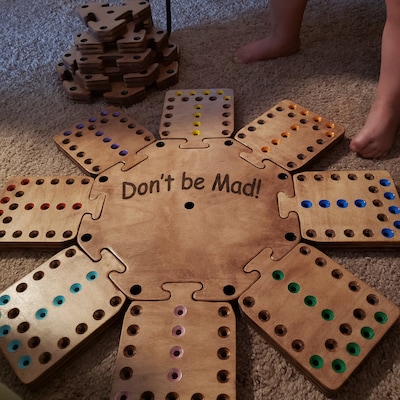 DELUXE 8 Player Modular Fast Track Board Game W/EXTRA HUBS - Etsy