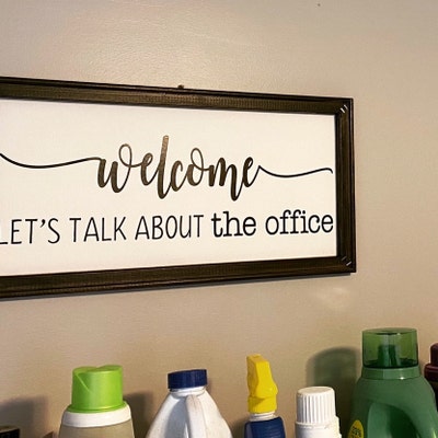 The Office Welcome Sign - Etsy