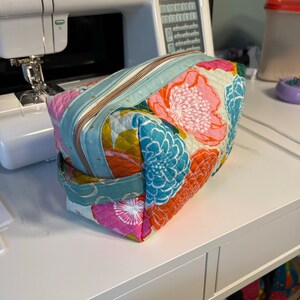 PDF Holland Pouch Pattern Quilted Boxy Pouch Pattern PDF Pattern ...