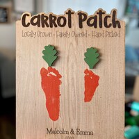 Round Hand Print Sign Diy Kit SVG Mothers Day Gift SVG Kids - Etsy ...