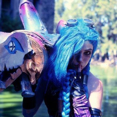 Jinx Arcane Fishbones Cosplay Blueprint and Instruction Guide PDF - Etsy