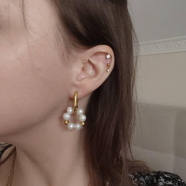 Titanium Leaves Open Ring, Non Tarnish Ring, Elegant Ring, Waterproof ...