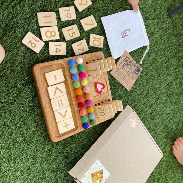 Homeschool Essentials Counting Number Blocks And Sticks | Montessori ...