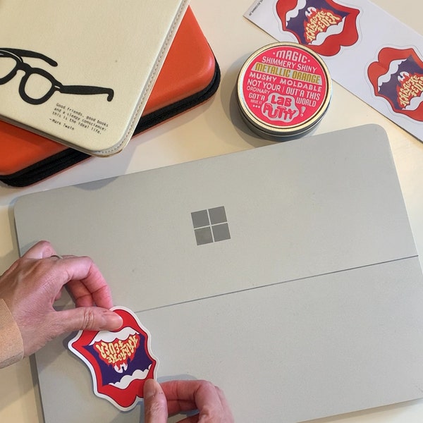 I-press Play Kiss-cut Vinyl Sticker | Karaoke Sticker | Tape Cassette ...