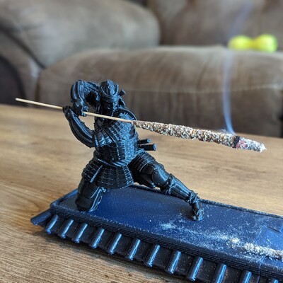 Samurai Incense Holder Japanese Incense Burner for Sticks Ash Catcher ...