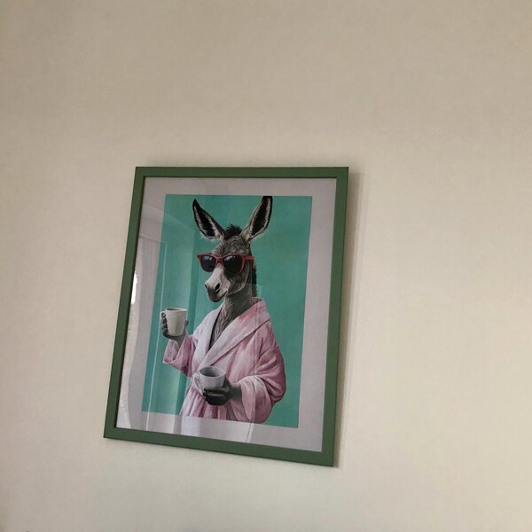 Another Coffee? - Bunte Kaffeetassen | Poster Kaffeepause | Küchen Deko ...