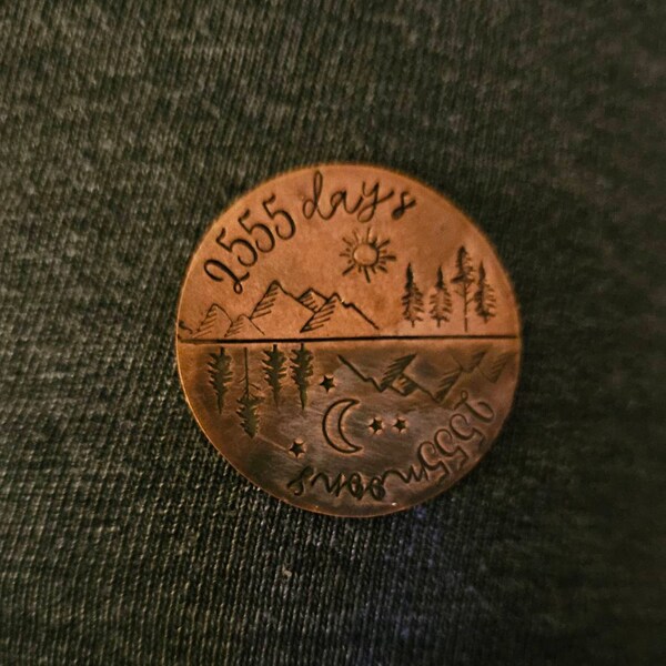 In Loving Memory Of...personalised Hand Stamped Tree Hanging Charm ...