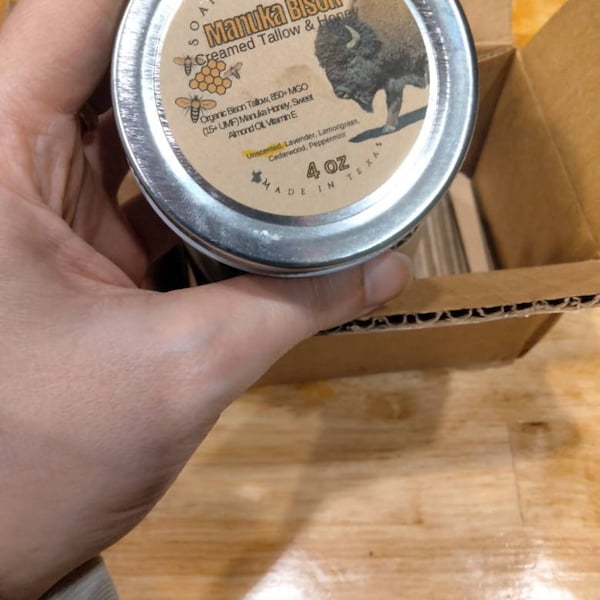 850+MGO Manuka Honey & Bison Tallow Cream - Etsy