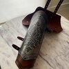 Samurai Leather Riveted Bracers, Samurai Armor for LARP or Cosplay Pair ...