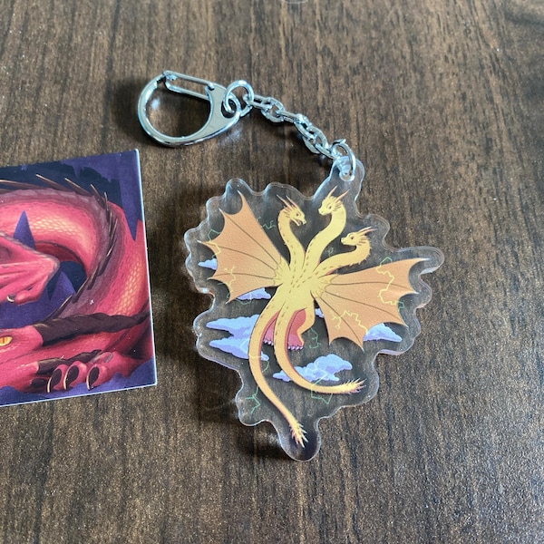 Godzilla Series Kaiju Acrylic Charms - Etsy