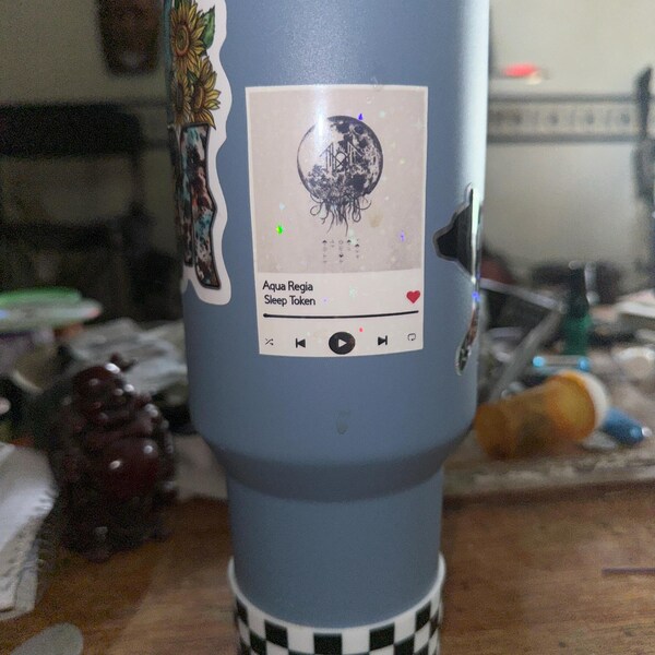 Unused Sticker Club Cute Pink and Purple Girly Sticker Laptop, Kindle ...