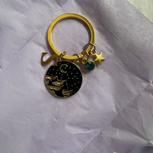 Personalised Gold Van Gogh Starry Night Keychain Keyring With - Etsy UK