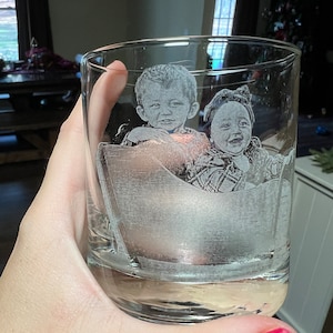 Father's Day Gift From Daughter Glass Fathers Day Gift, Dad Gift, Papa ...