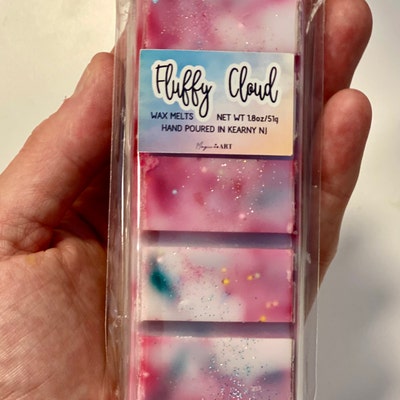 Cotton Candy Snap Bar Wax Melt, Cotton Candy Scent, Strong Scented Wax ...