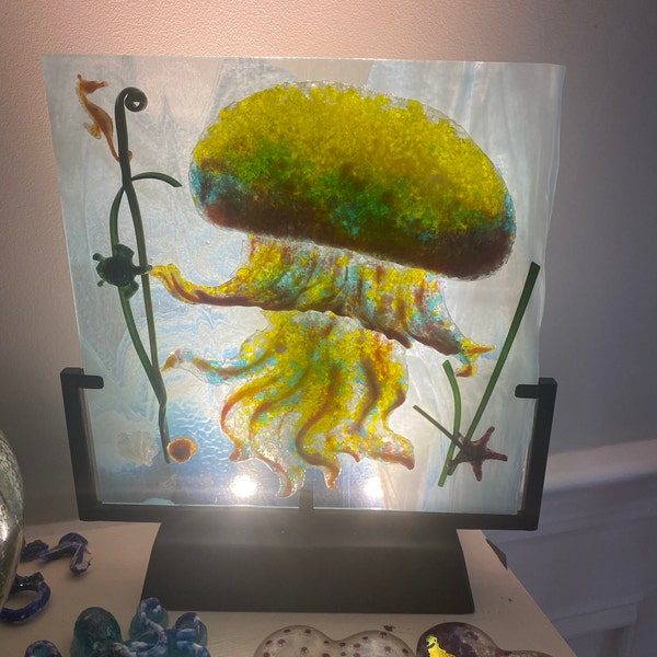 Glass Art Display Stand - Etsy