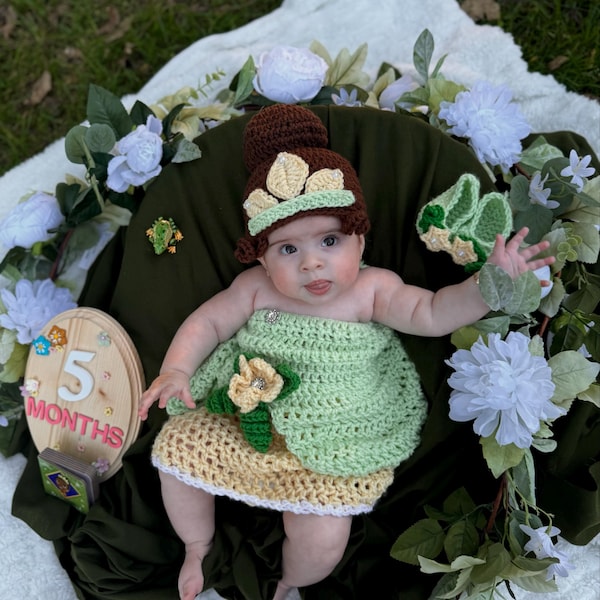 Crocheted Gus Gus Mouse Costume: Cinderella Inspired Baby Outfit - Etsy