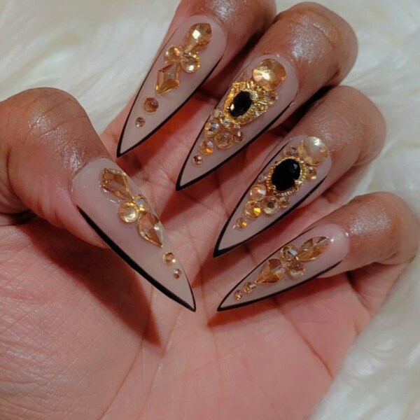 Matte Black Outline Set - Etsy