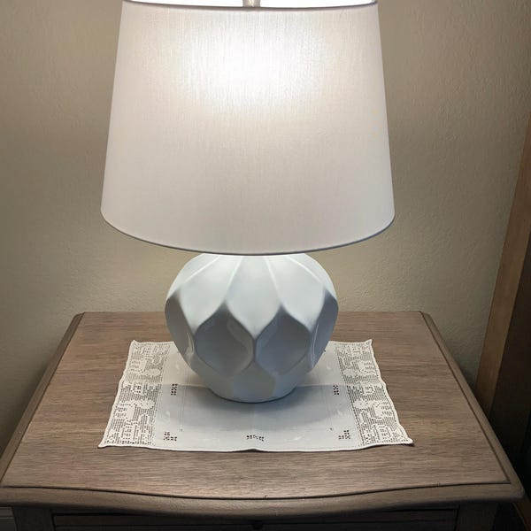 Italian Needlework Placemats in Deruta Hand Embroidery on Linen Set/4 ...