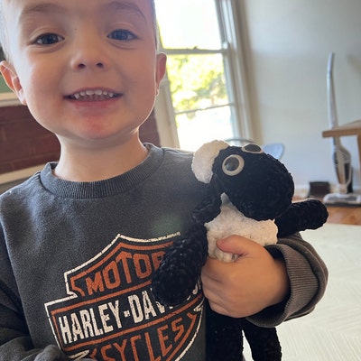 Shaun the Sheep Crochet & Knit Doll PDF Pattern _ in English - Etsy