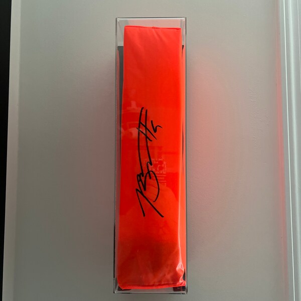 Acrylic Wall Mount Full Sized Footbal End Zone Pylon Display Case by ...