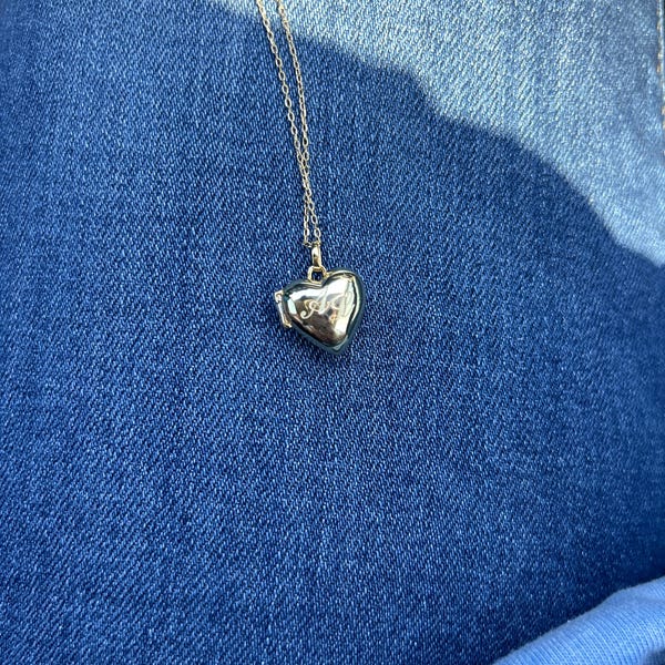 Initial Heart Locket • Customized Locket • Photo Locket • Gifts for Mom ...