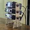 Ham CB Mobile Radio Desktop Stand Set for Using Your Mobile Radios on ...