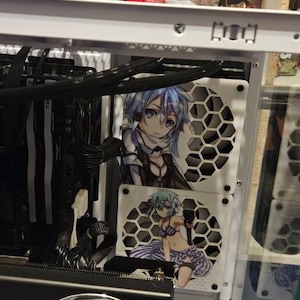 Custom Pc Plate, Gaming Computer Custom RGB Psu Cover Plate, PSU Shroud ...