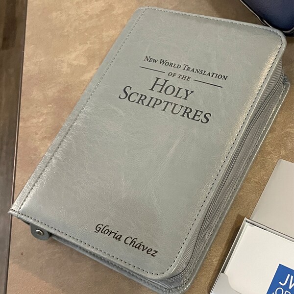 Bible Cover Jw - English Bible Cover - Jw Gift - Elders Gifts - Jw - Etsy