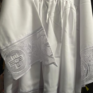 Roman Style Lace Surplice Chasuble Vestments - Etsy