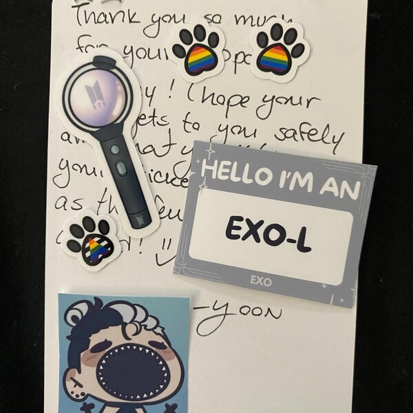 BT21 BTS Bangtan Representative Animals Stickers rm, Jin, Suga, J-hope ...