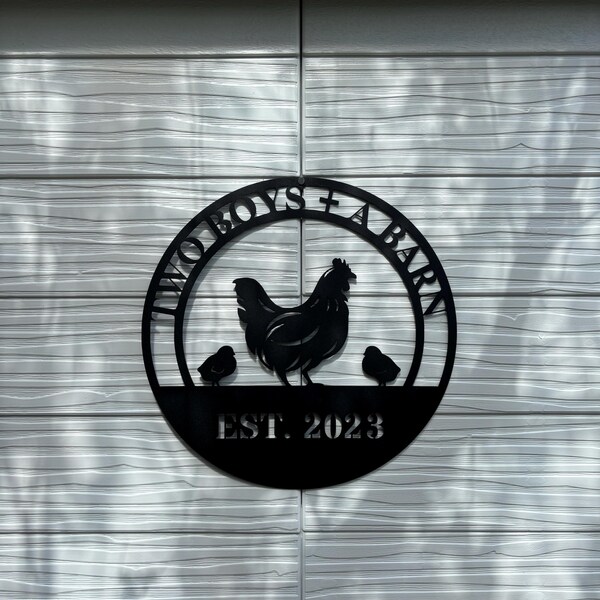 Custom Metal Family Crest Sign / Family Crest / Metal Family Crest ...