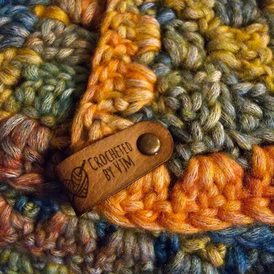 Custom Labels for Crochet and Knitting Projects Beanies - Etsy