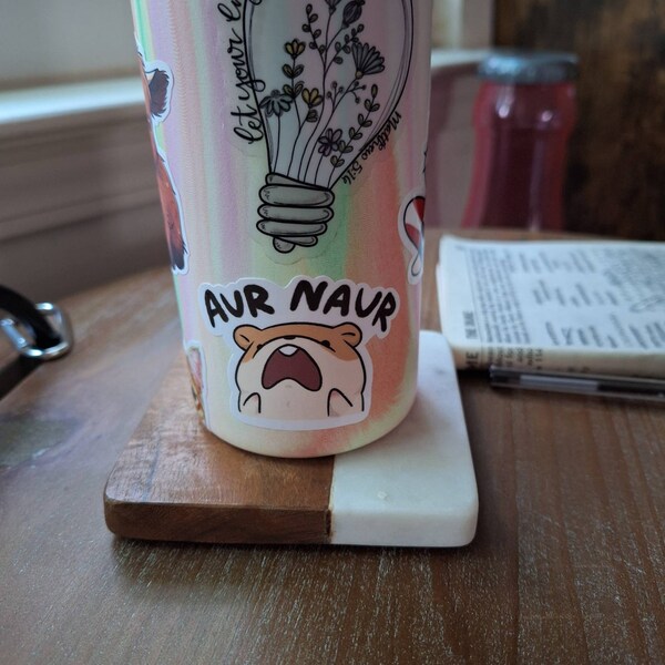 Aur Naur Cute Sticker | Series 1 | Funny Sticker | Possum Hamster ...