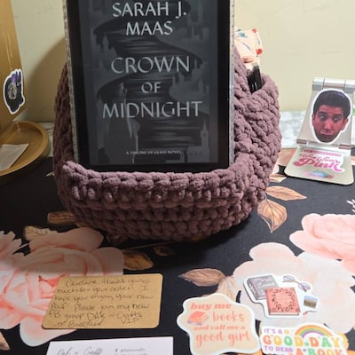 Kindle Flower Pouch Crochet Pattern Pdf File - Etsy