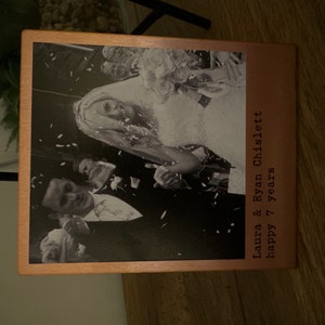 Personalised Solid Copper Photo Print - Etsy