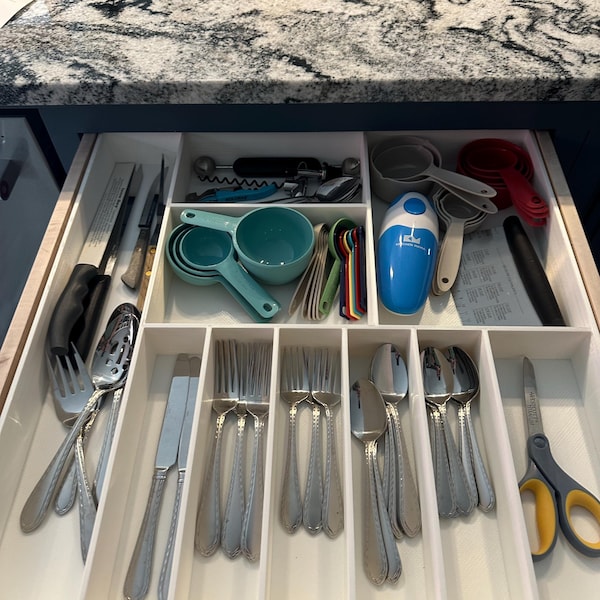 Custom Utensil Organizer, 100% Custom Made Drawer Inserts to Your Specs ...