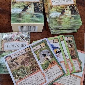 Ecologies Card Game Gameplay Inspired by Nature Use | Etsy