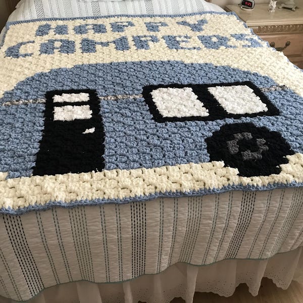 Adorable Cow C2C Crochet Blanket Pattern, Cute Corner-to-corner Crochet ...