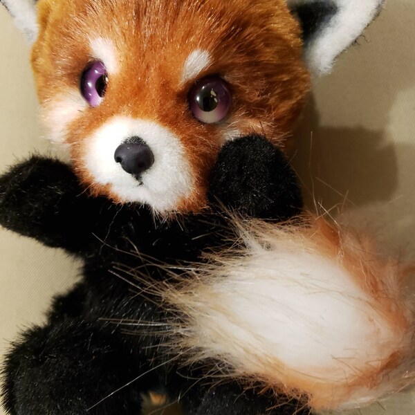 Red Panda Sin-sin , Handmade Plush, Panda Toy (made to Order) - Etsy