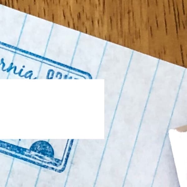 Custom Address Stamp - California License Plate Return Address Stamp ...