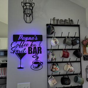 Mountain LED Metal Art Sign / Light up Mountain Metal Sign / - Etsy